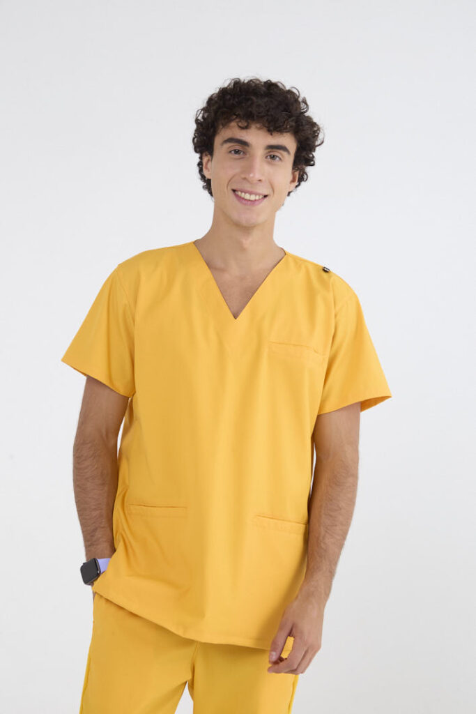 Chaqueta médica hombre Shapy Maiz | Arciel y Jersey Spandex