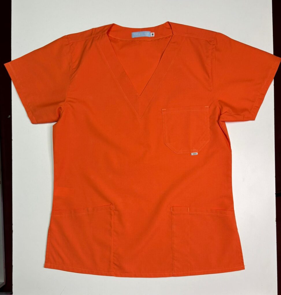 Chaquetilla Terzo Hombre Lisa Naranja 238 en Tela Arciel